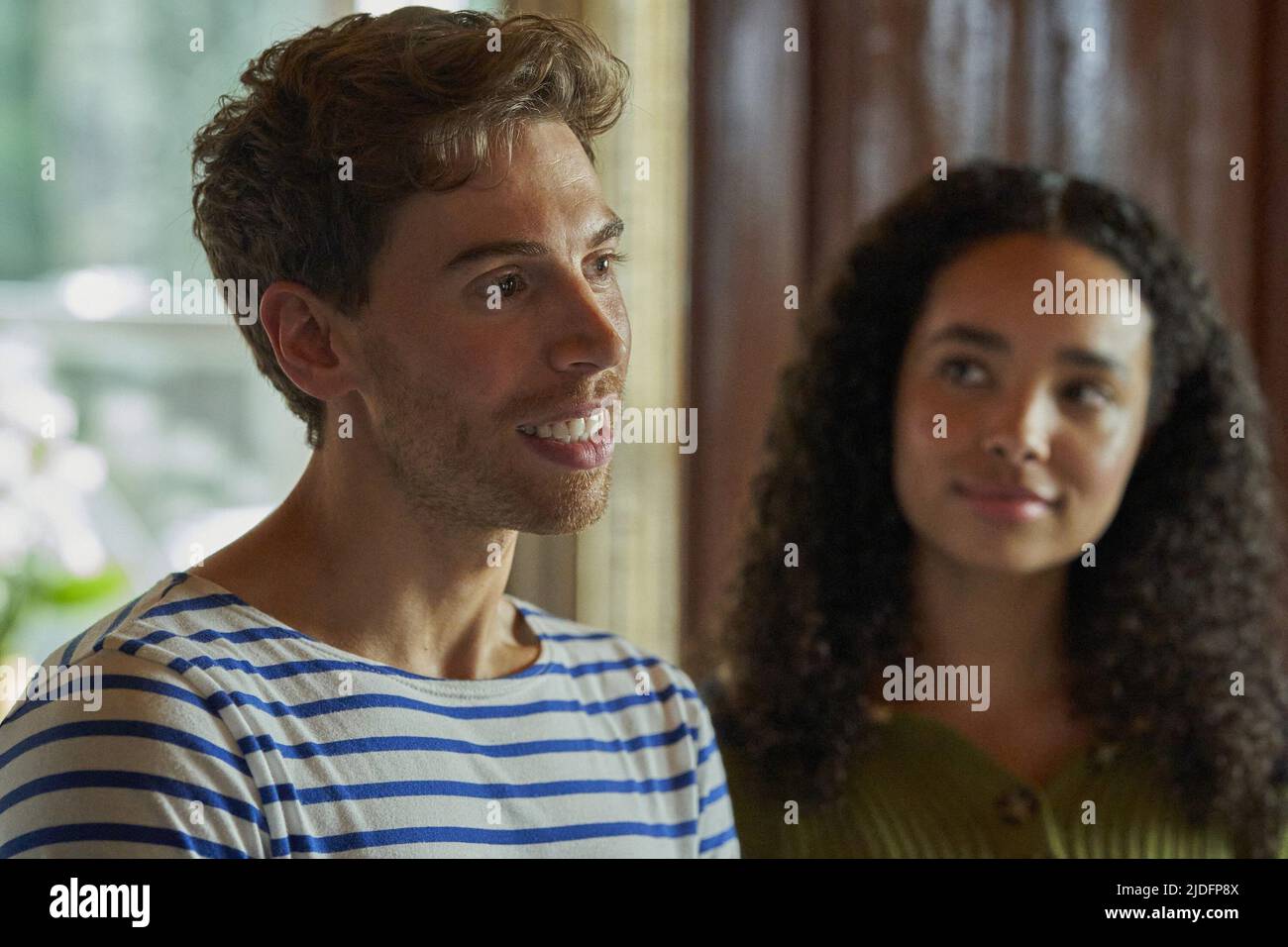 THE LAKE, from left: Jordan Gavaris, Madison Shamoun, , Game Night ...