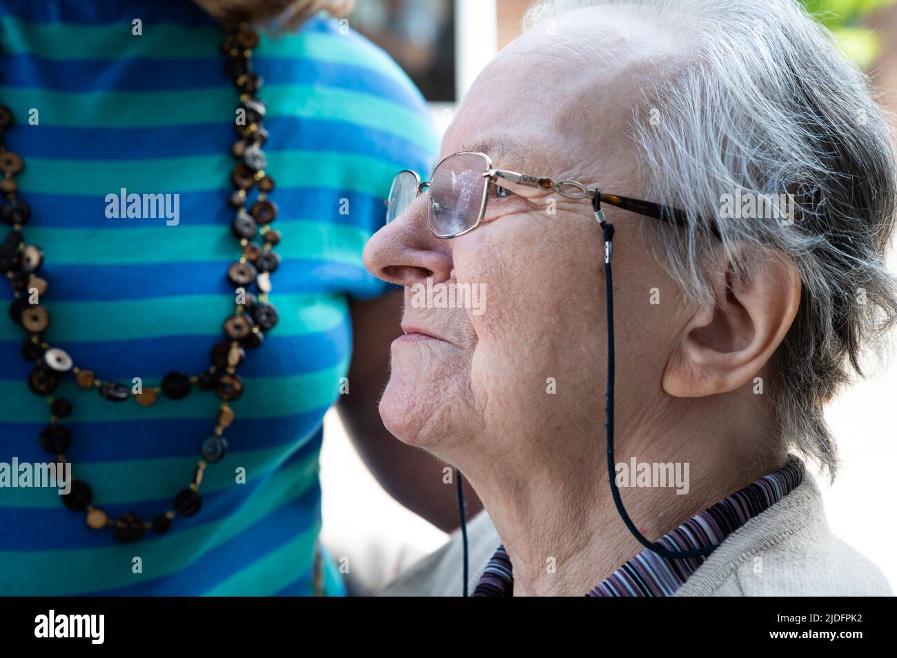 83 year old woman hi-res stock photography and images - Alamy
