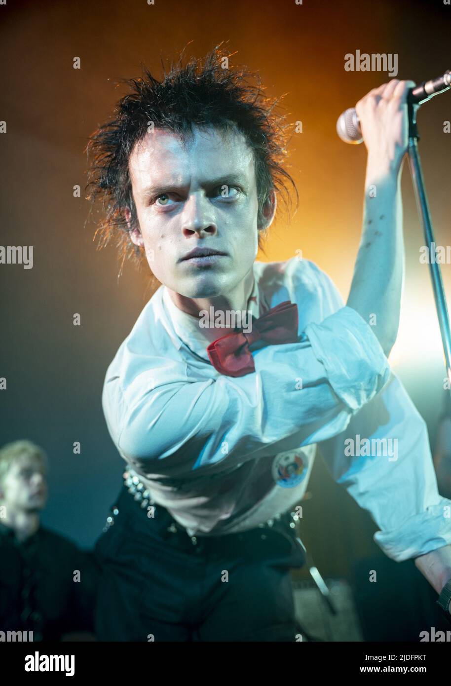 PISTOL, from left: Jacob Slater, as Paul Cook, Anson Boon, as Johnny ...