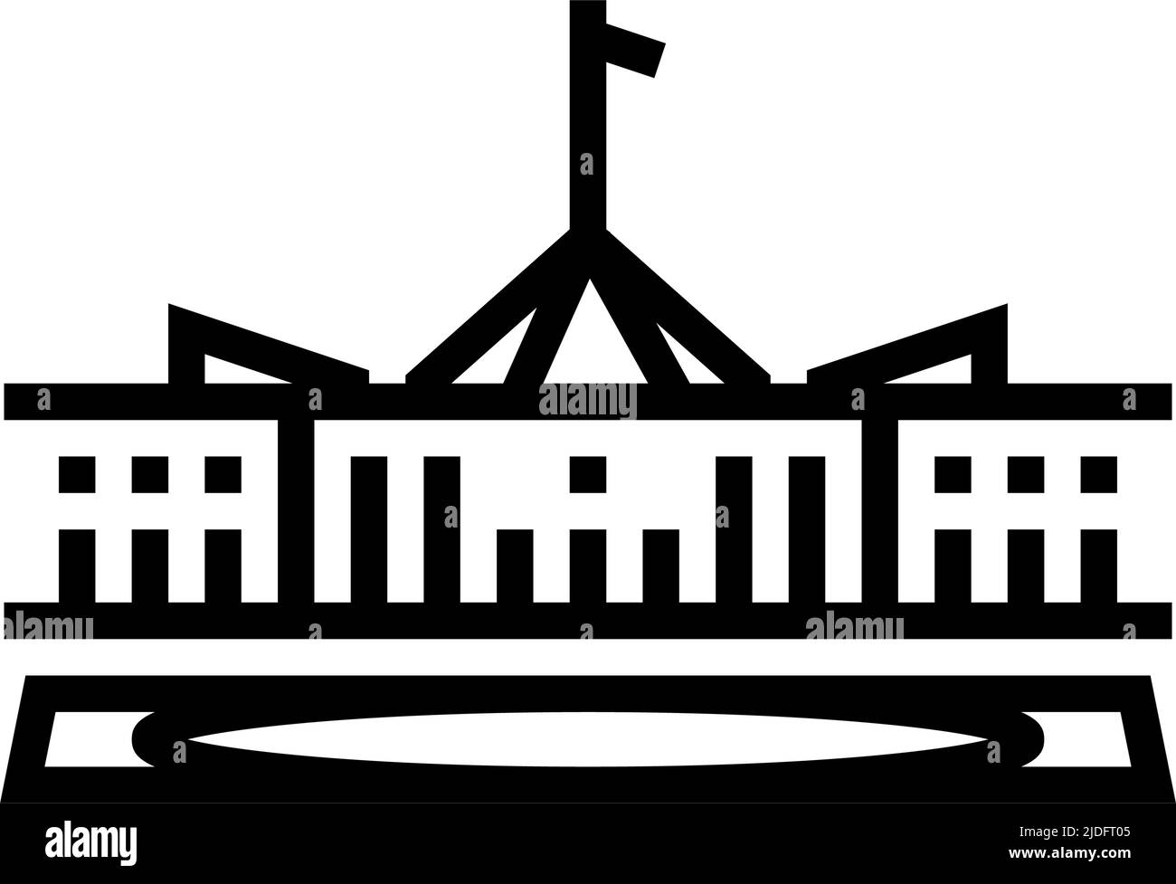 canberra city line icon vector illustration Stock Vector Image & Art ...