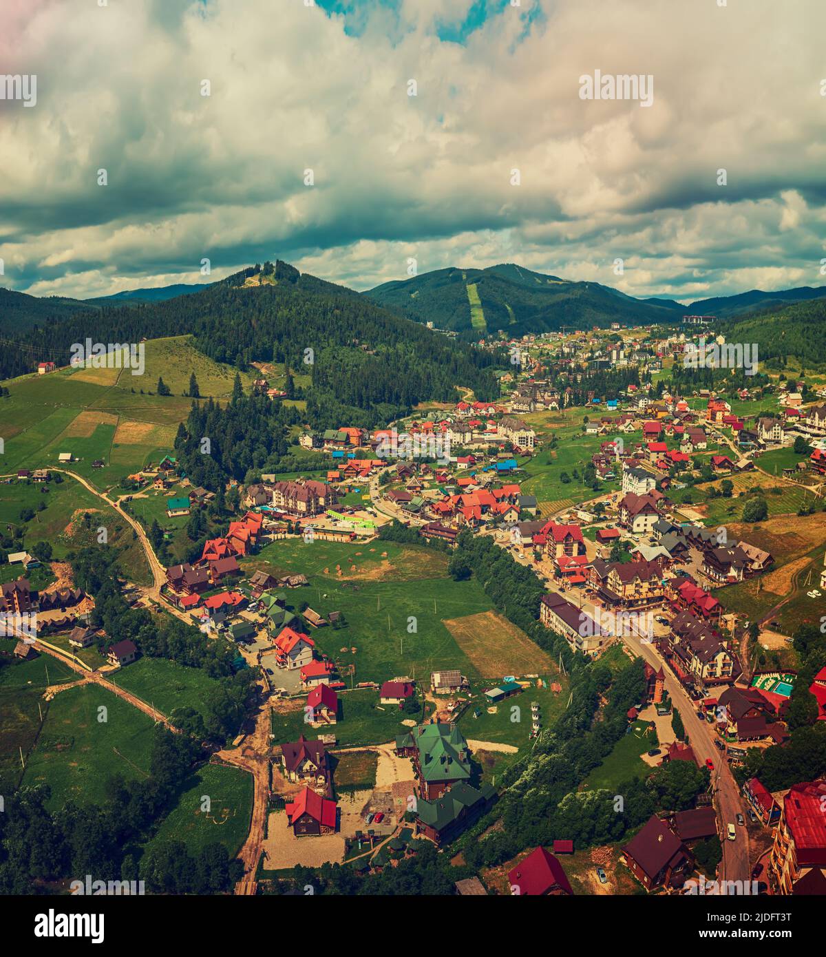 Bukovel summer hi-res stock photography and images - Alamy