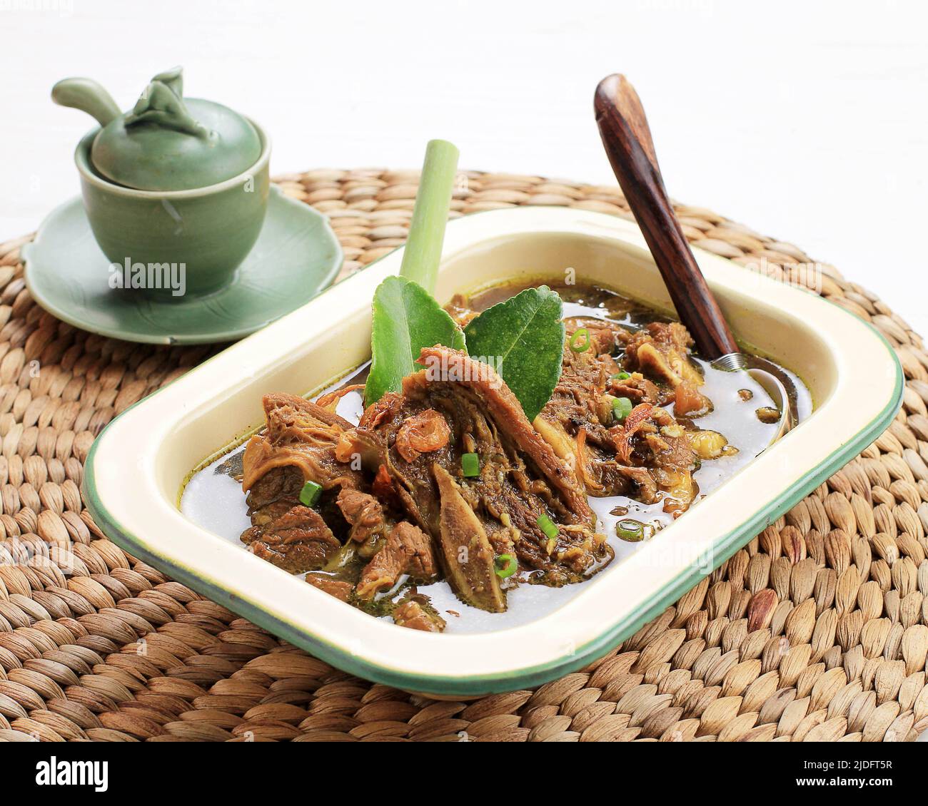 Sup Konro Buntut, Typical Makassar, Indonesian Black Beef Rib Soup ...