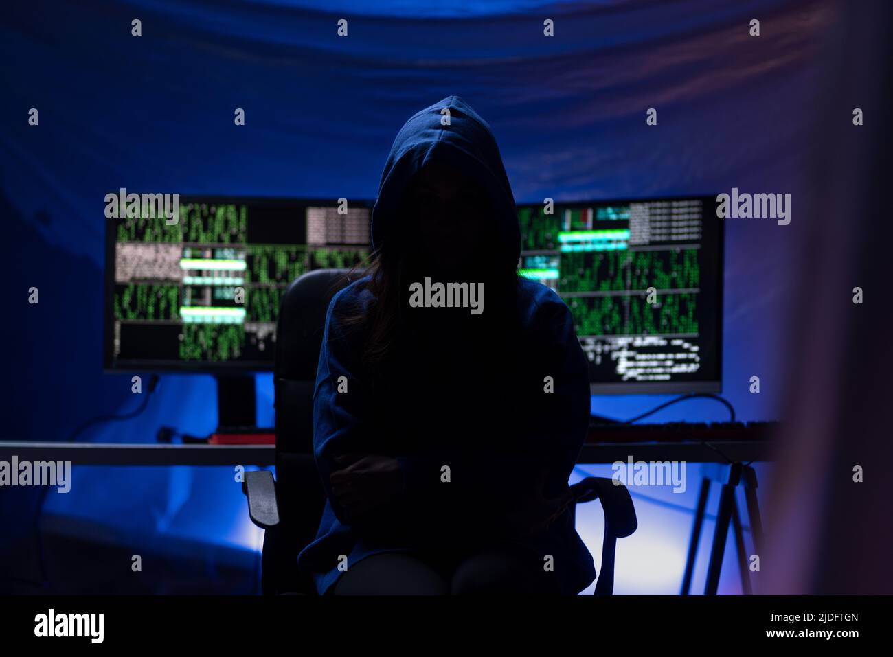 Hacker criminal dark web code malware hi-res stock photography and ...