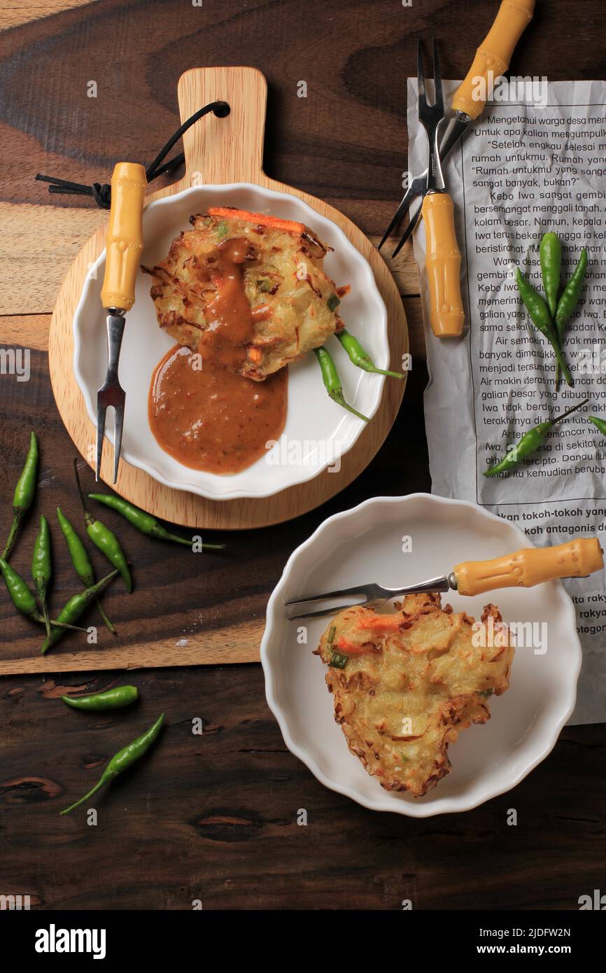 Bala-bala (Ote-ote) is Vegetable Fritters, Popular Street Food in ...