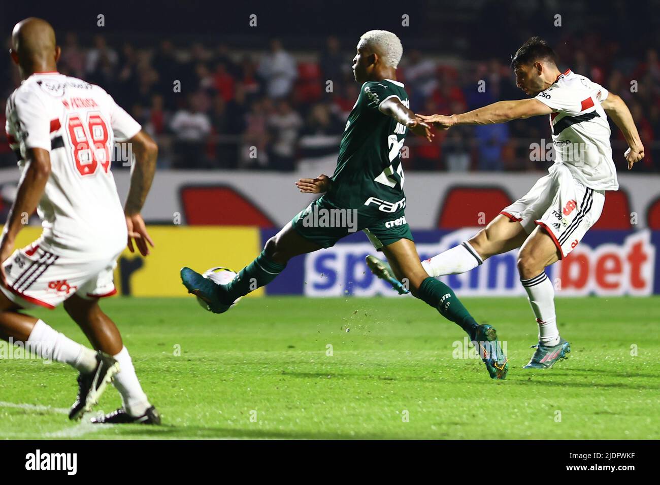 SP - Sao Paulo - 06/20/2022 - BRAZILIAN A 2022, SAO PAULO X PALMEIRAS ...