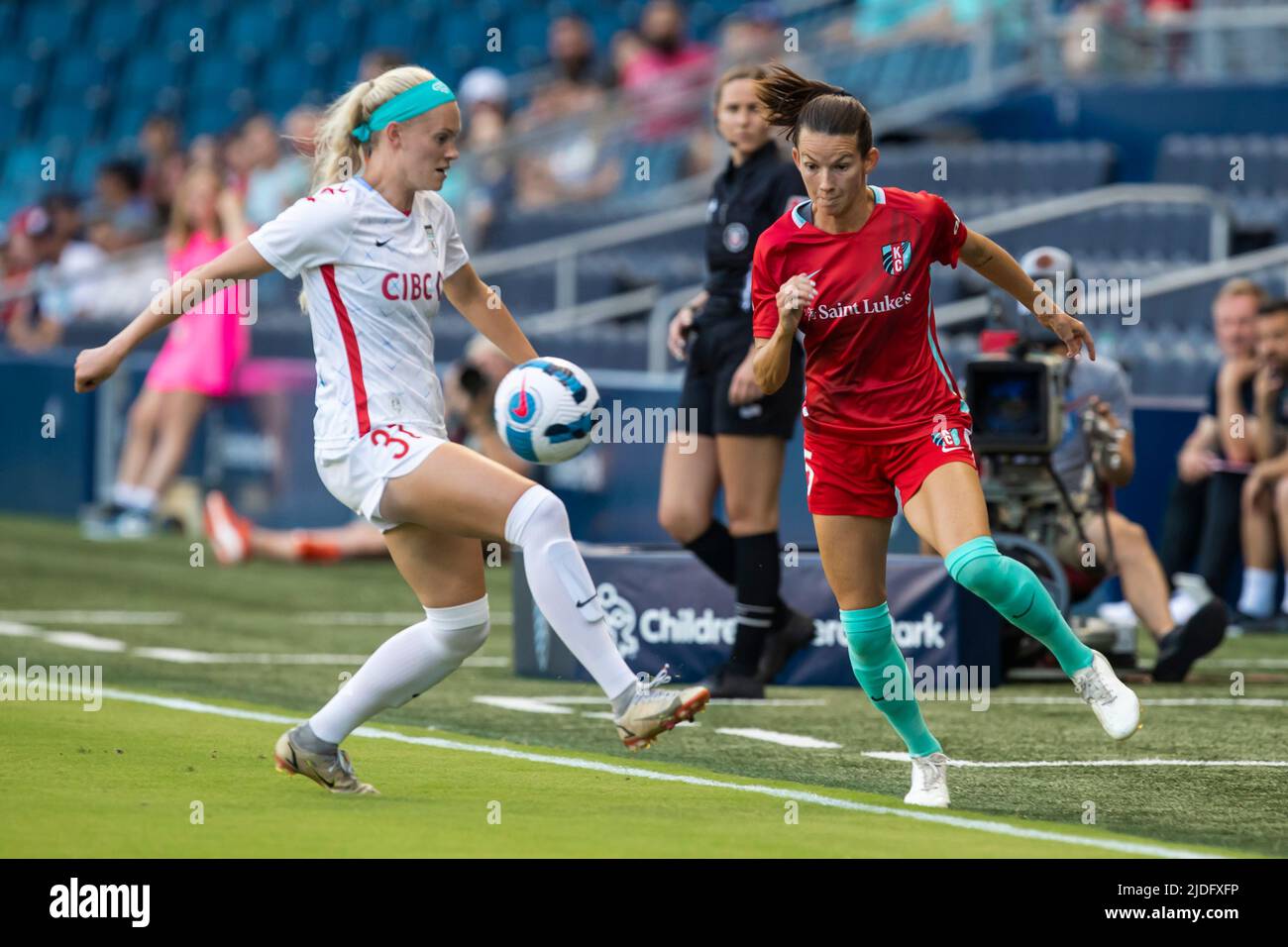 KANSAS Kansas City, KS - JUNE 18: KC Current Forward Cece Kizer (5 ...