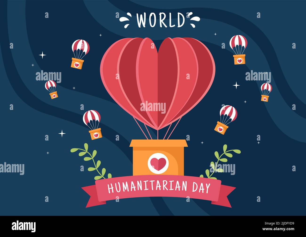 World Humanitarian Day with Global Celebration of Helping People, Work ...