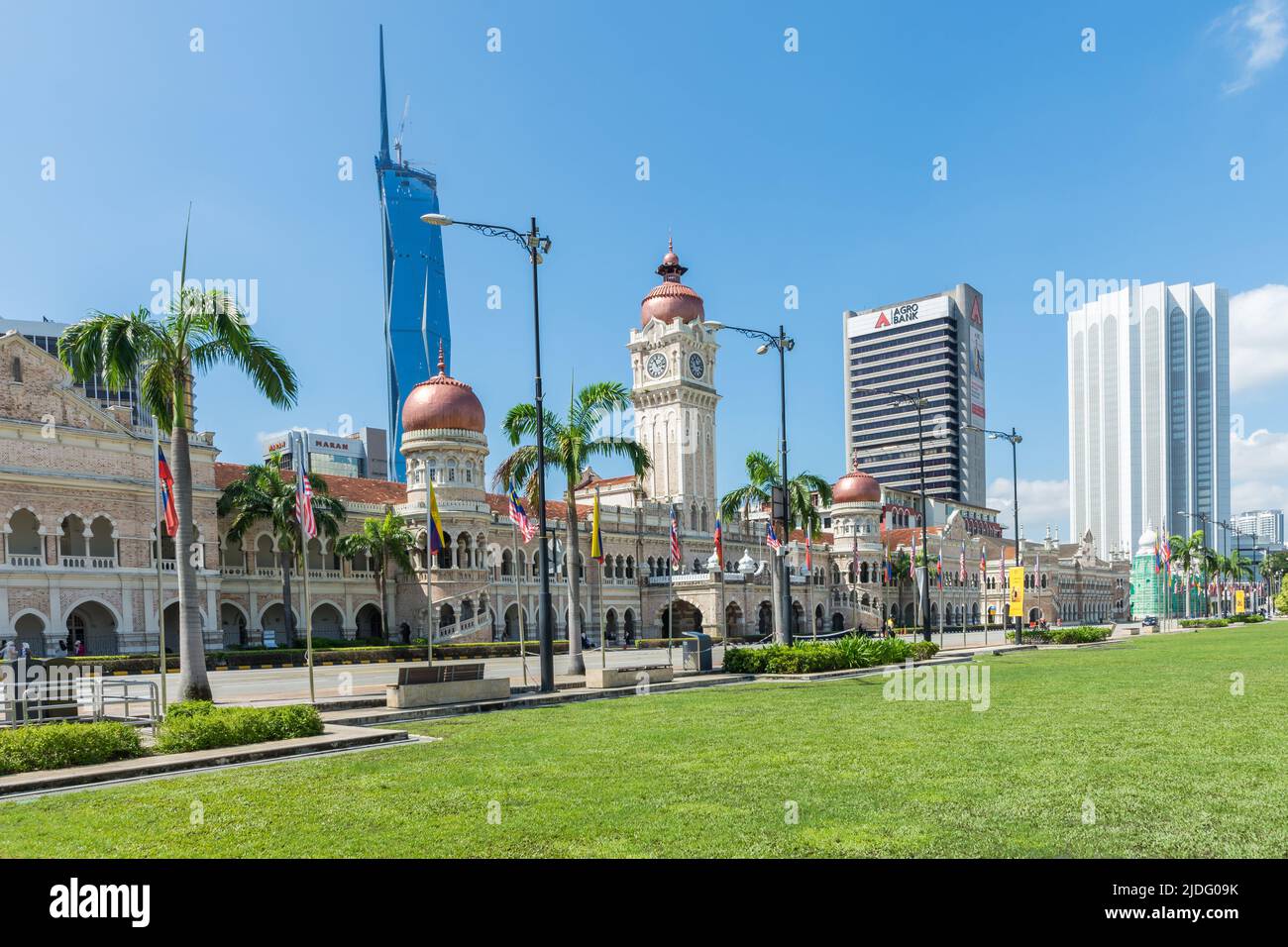 Kuala Lumpur- June 20,2022: The Sultan Abdul Samad building is located ...