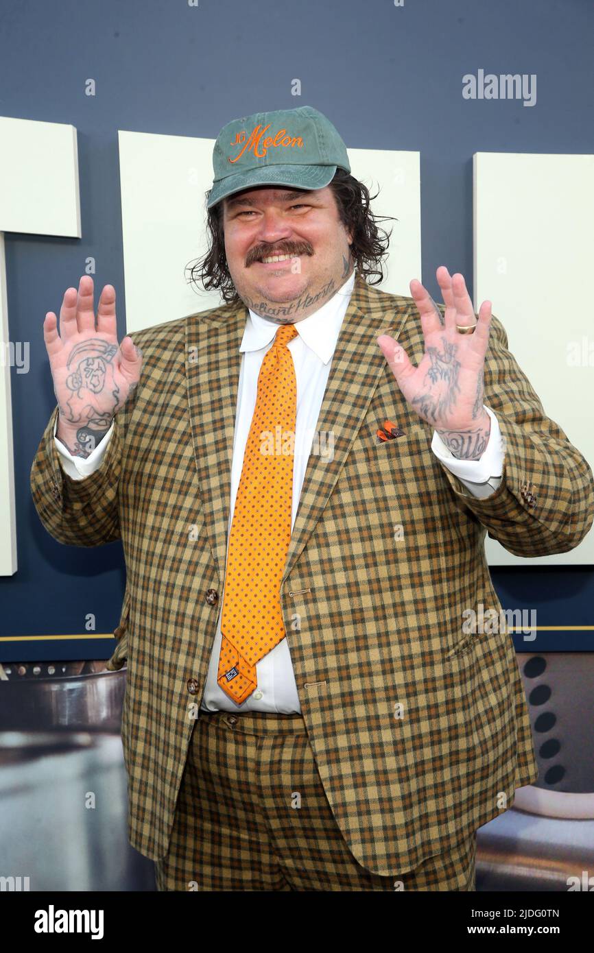 Los Angeles, Ca. 20th June, 2022. Matty Matheson at the premier of FX's ...