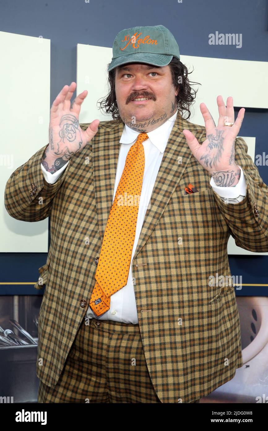 Los Angeles, Ca. 20th June, 2022. Matty Matheson at the premier of FX's ...