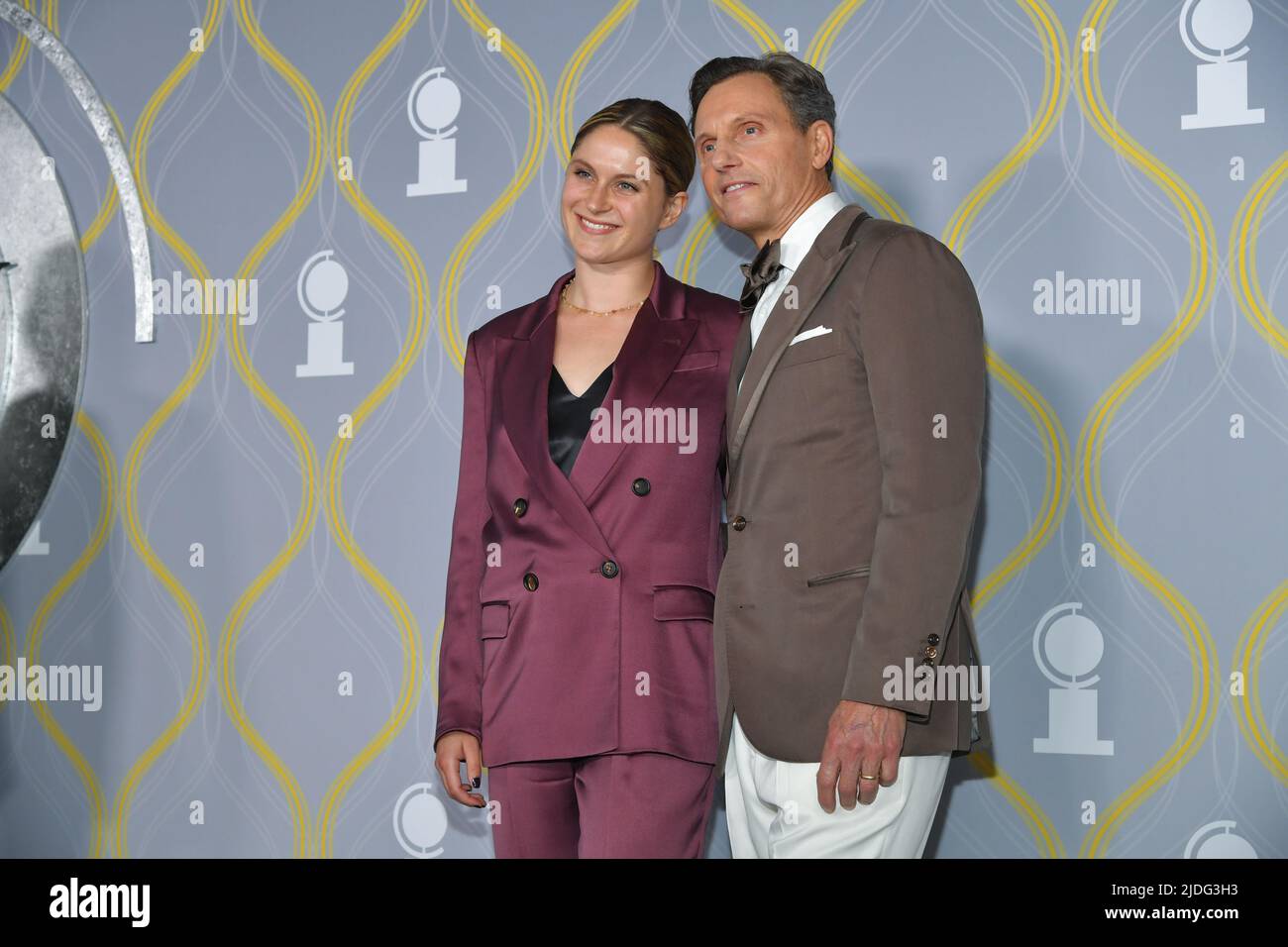 Anna Musky-Goldwyn and Tony Goldwyn Stock Photo - Alamy