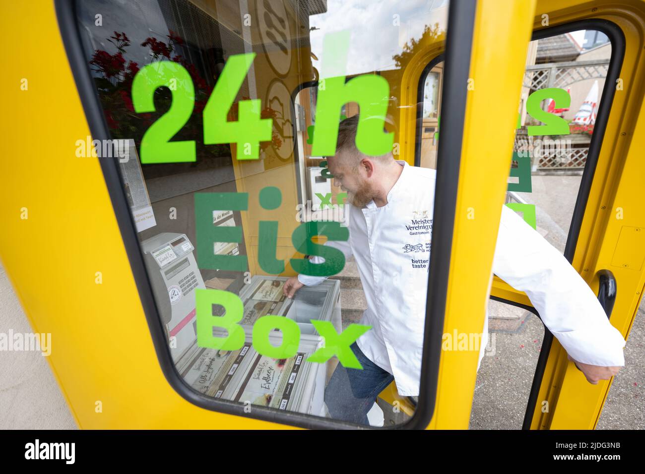 Westerheim, Germany. 20th June, 2022. Eric Goll, managing director of ...