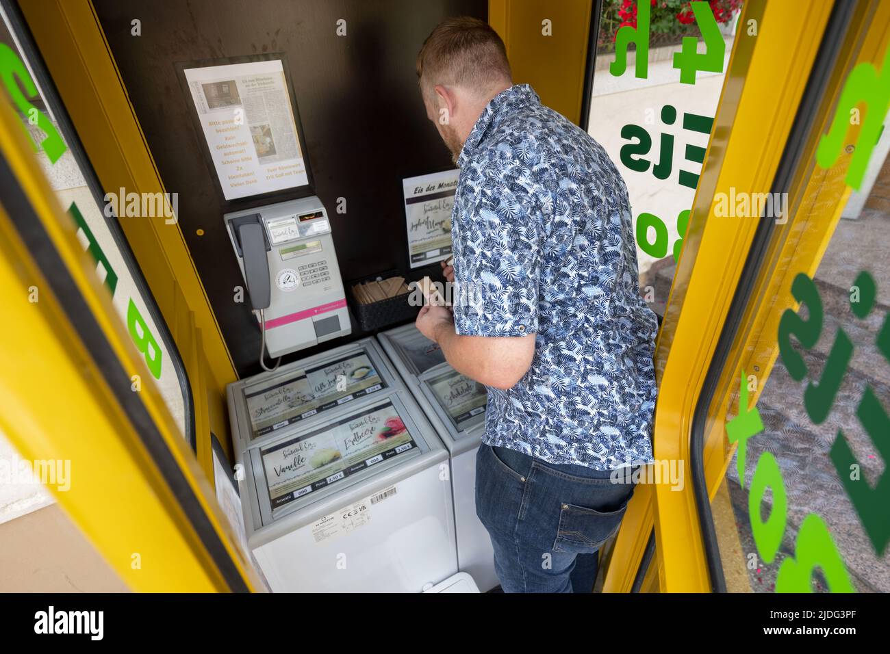 Westerheim, Germany. 20th June, 2022. Eric Goll, managing director of ...