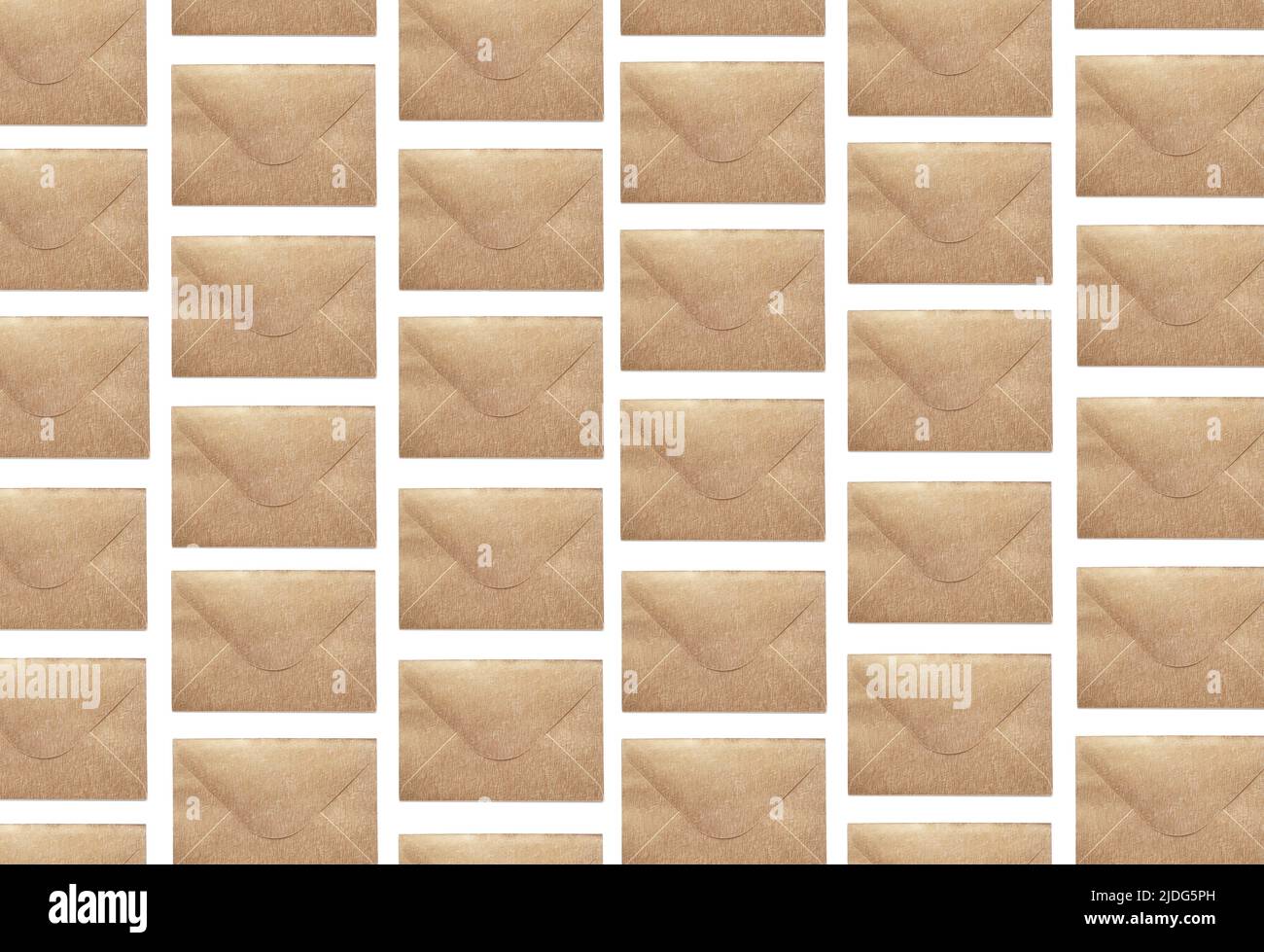 Many envelopes on white background. Pattern for design Stock Photo - Alamy
