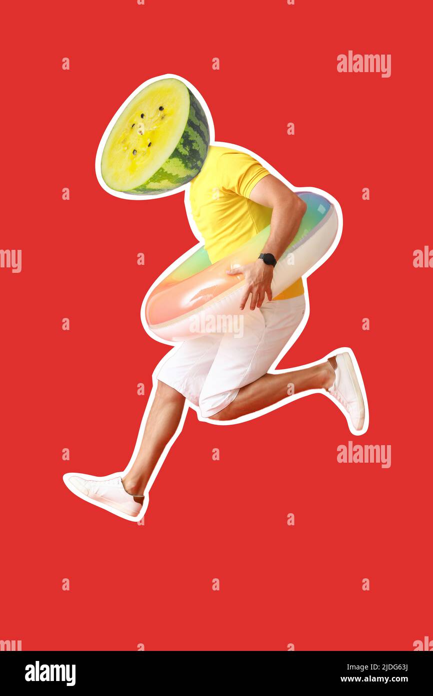 Man clothes jumping swimming pool hi-res stock photography and images ...