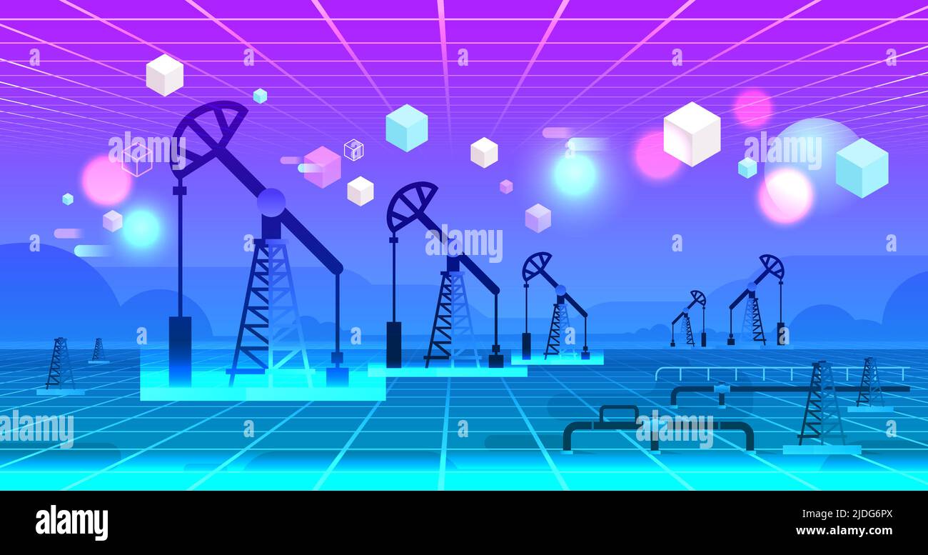 oil pump rig energy industrial zone oil drilling fossil fuels ...