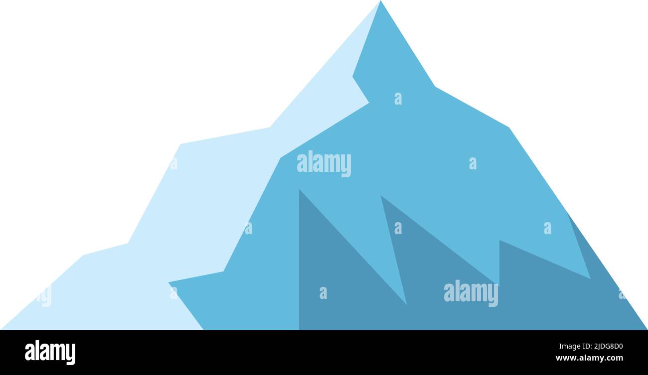 ice mountain peak Stock Vector Image & Art - Alamy