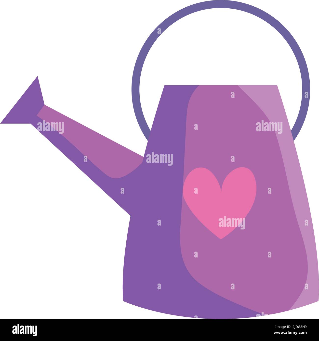 purple sprinkler with heart Stock Vector Image & Art - Alamy