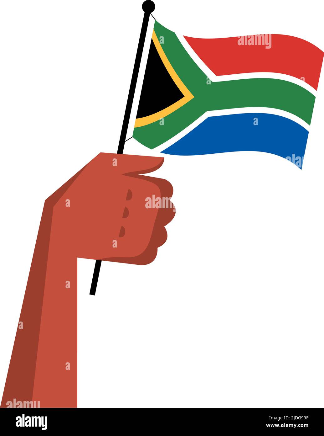 hand waving heritage flag Stock Vector Image & Art - Alamy