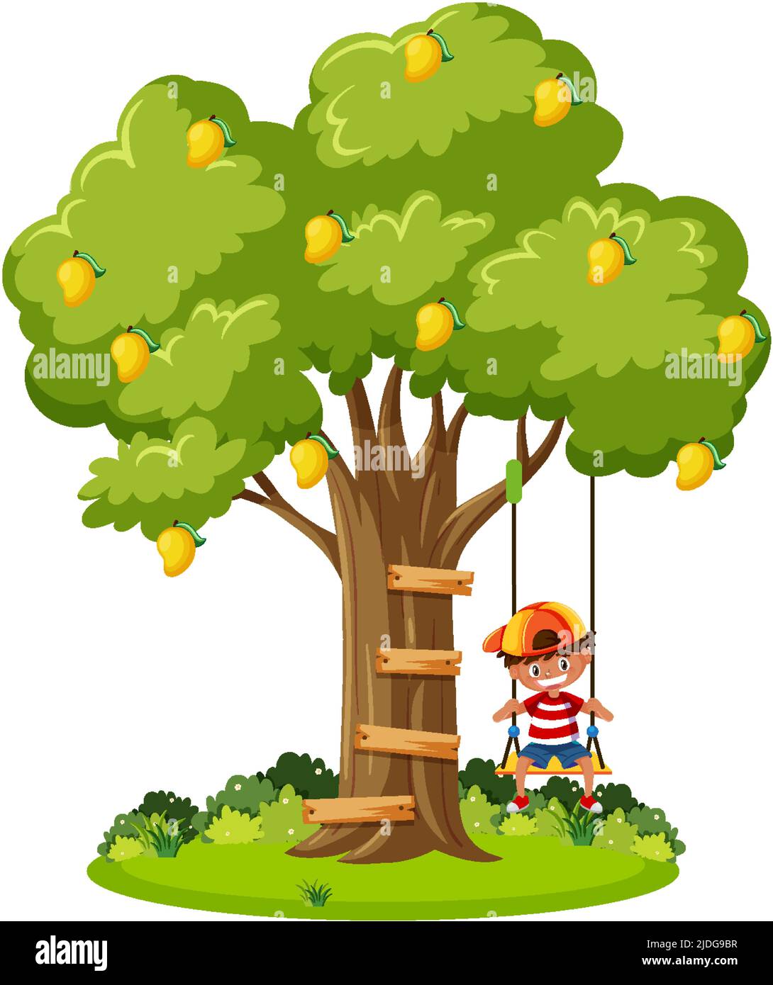 Mango boy Stock Vector Images - Alamy