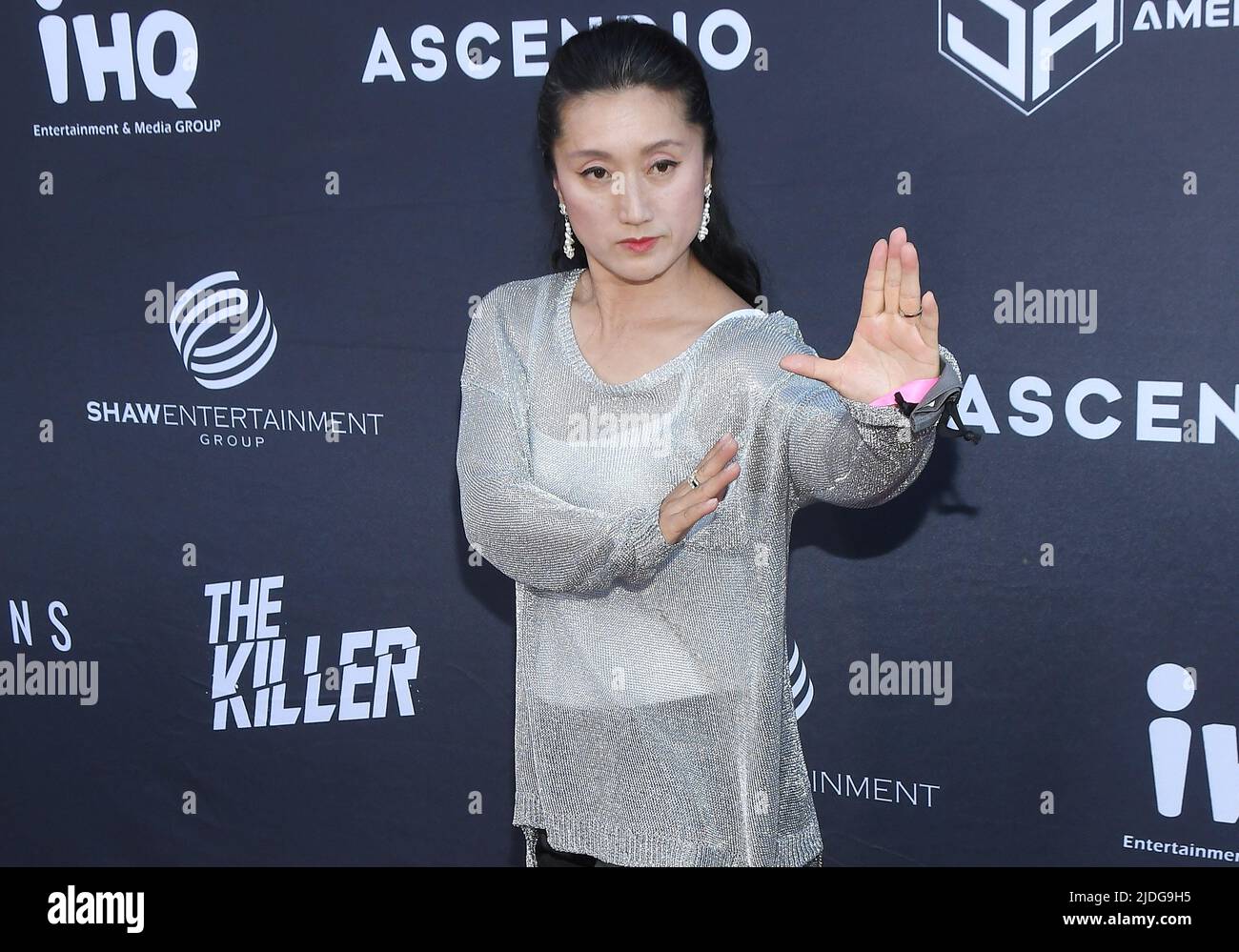 Los Angeles, USA. 20th June, 2022. Li Jing arrives at THE KILLER Los ...