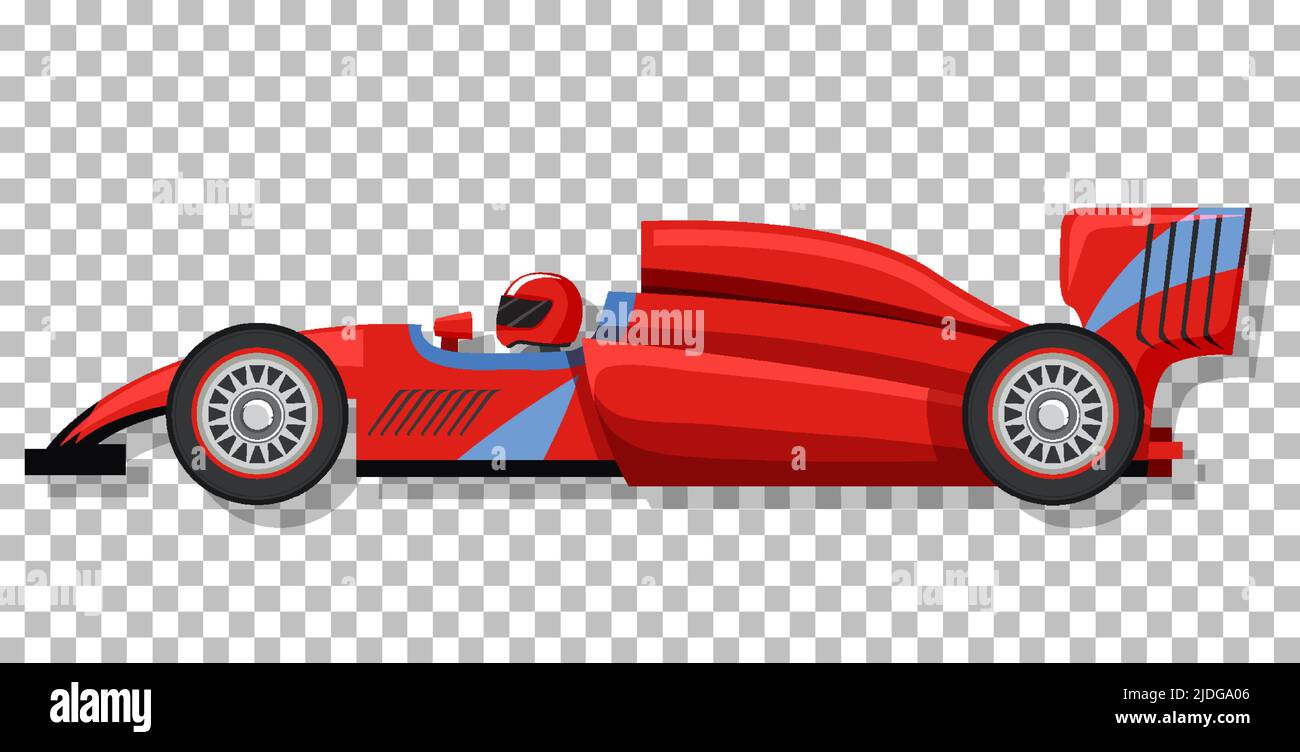 A racing car on grid background illustration Stock Vector Image & Art ...