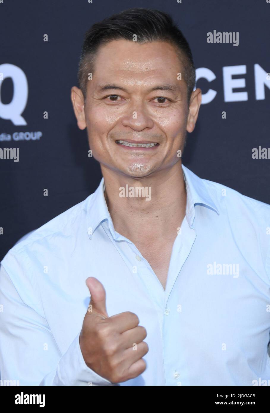 Los Angeles, USA. 20th June, 2022. Andy Cheng arrives at THE KILLER Los ...
