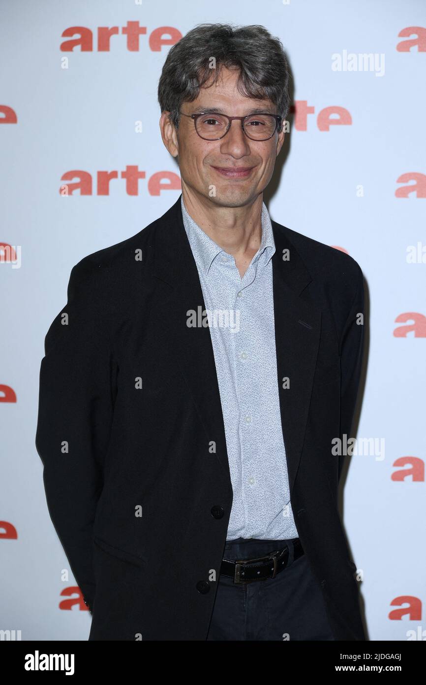 Bruno Patino attend the "Les Amandiers" Premiere as part of "ARTE Fete ...
