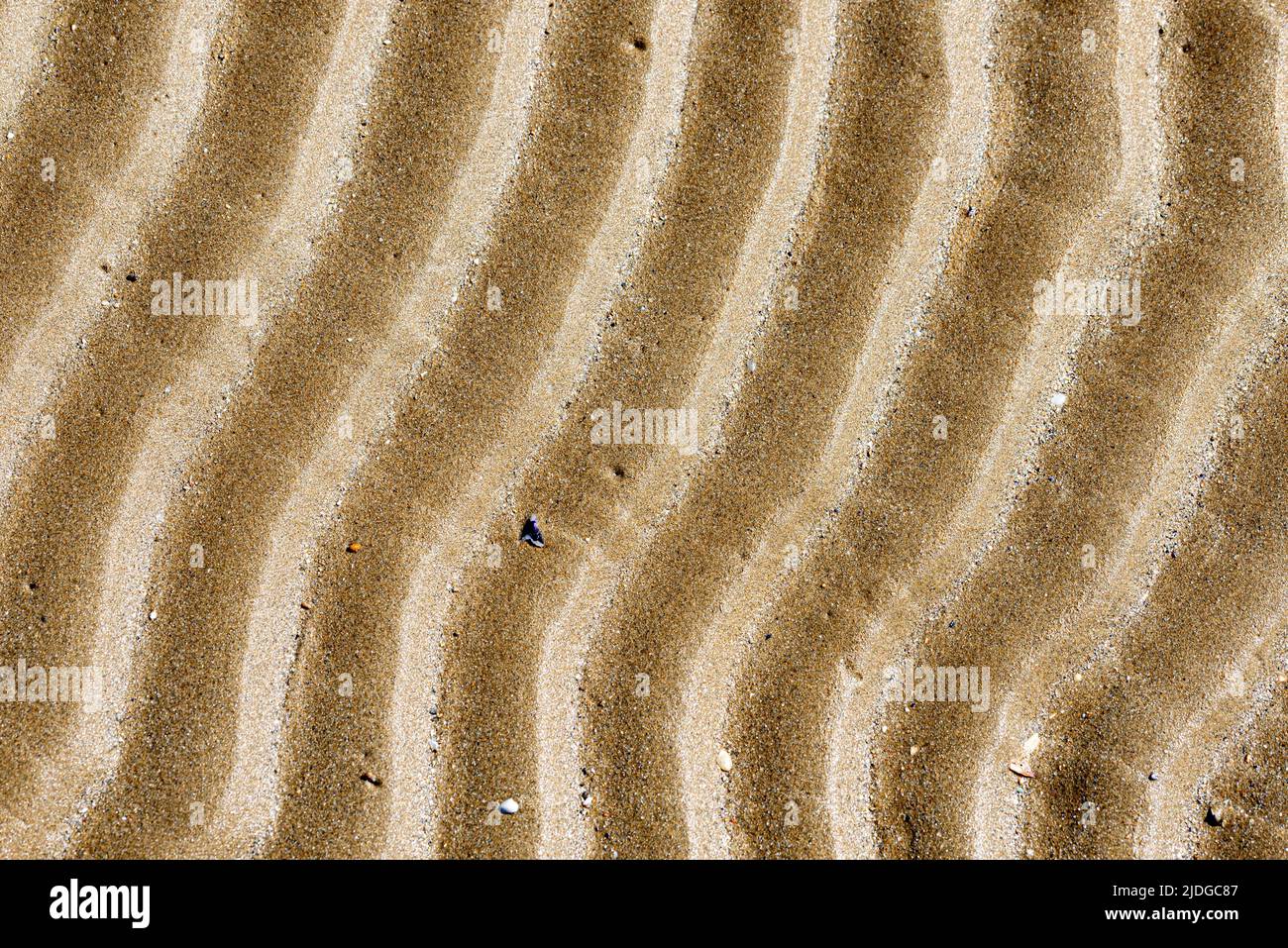 Sand texture on the beach close to the Adriatic sea in Italy Stock ...