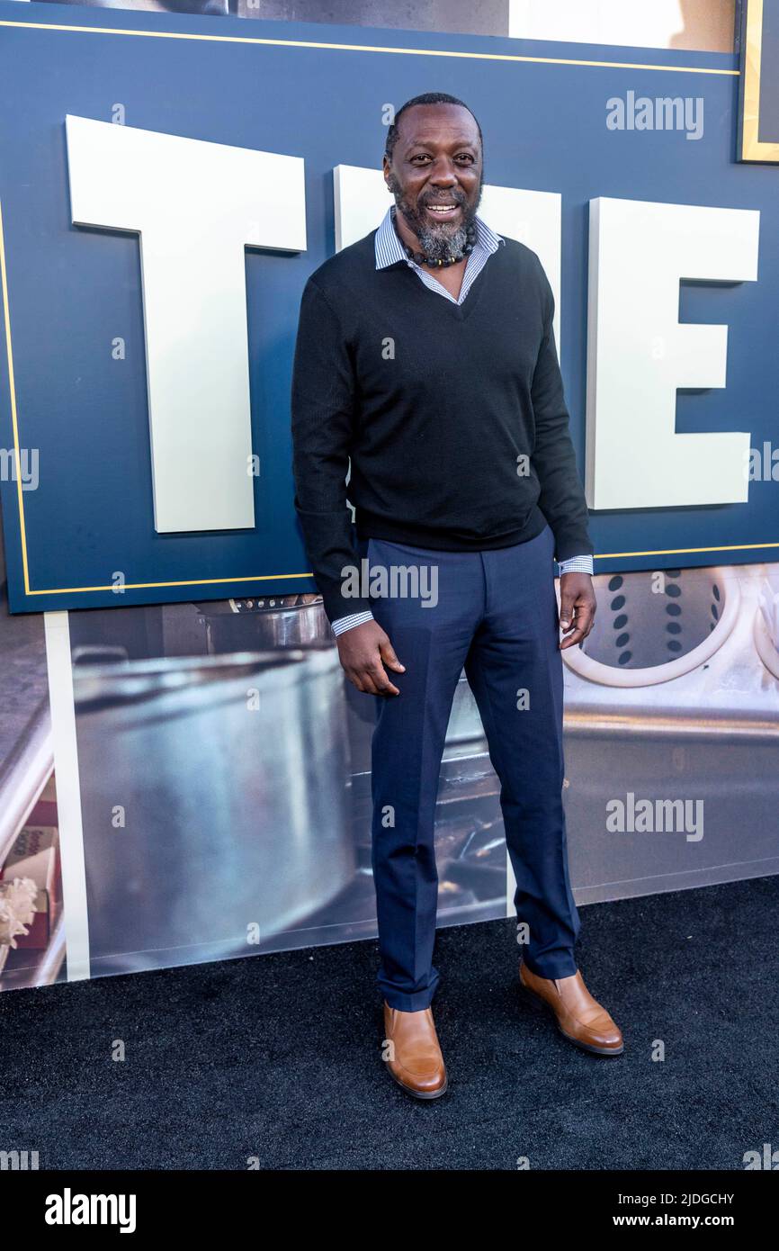 Hollywood, CA on June 20, 2022, Edwin Lee Gibson attends Premiere of FX ...