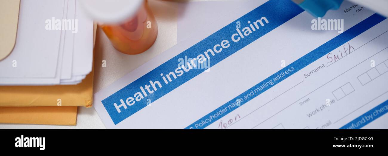 Payment medical care insurance hi-res stock photography and images - Alamy