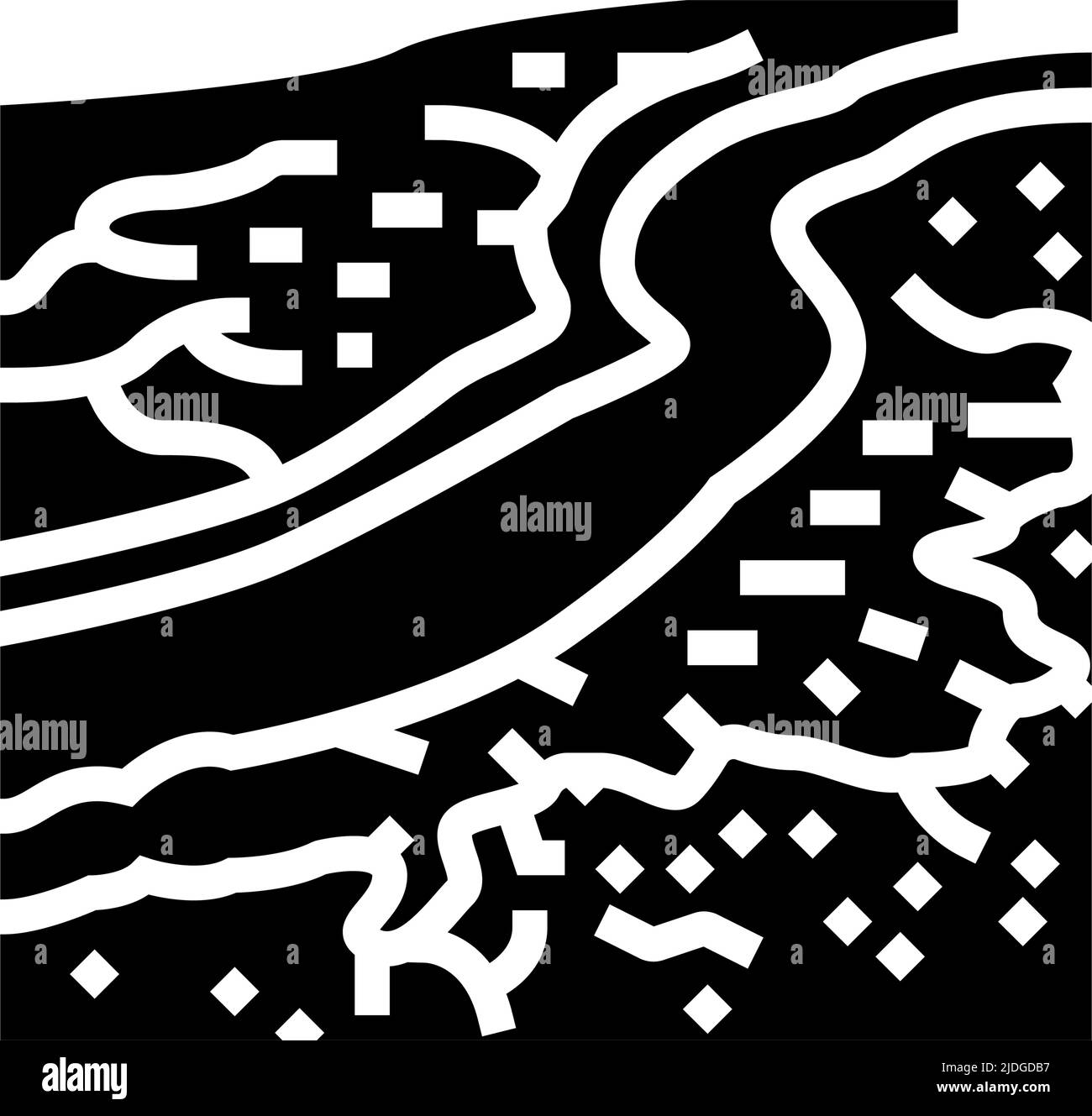 great barrier reef glyph icon vector illustration Stock Vector Image ...