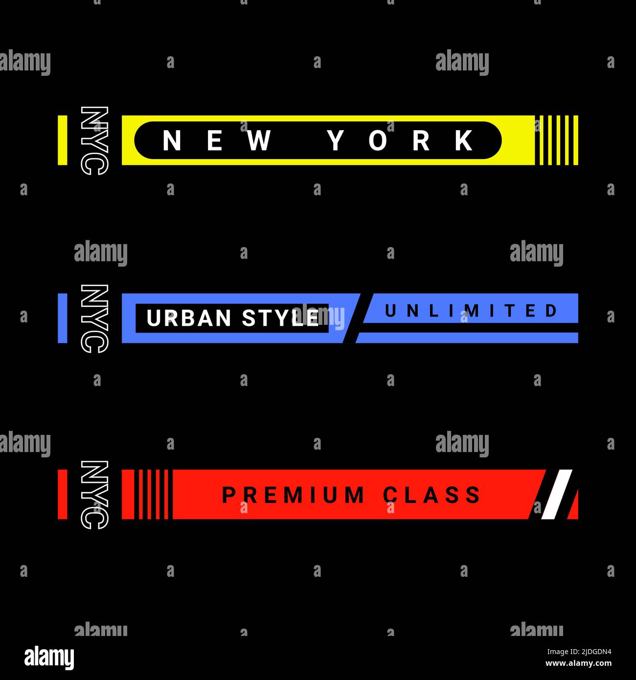 simple city slogan strip design, perfect for designing screen printing ...