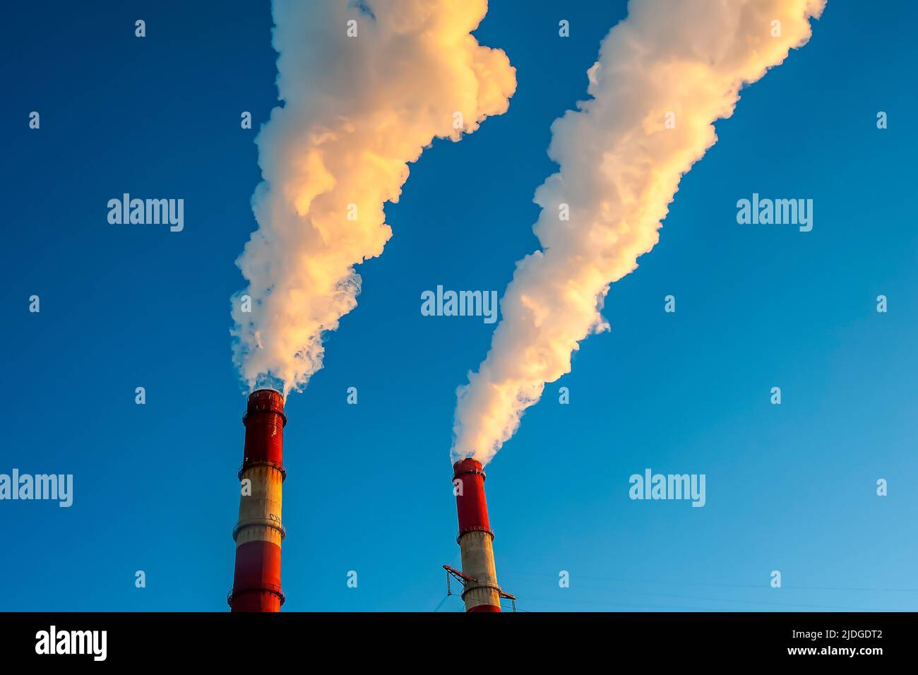 Smoke out pipes hi-res stock photography and images - Alamy