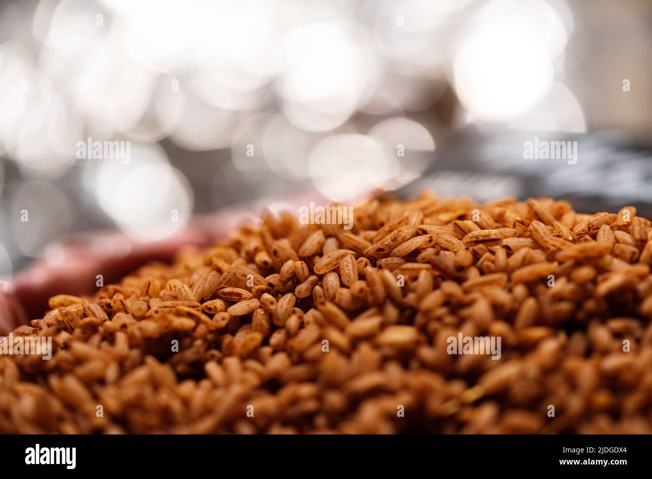 Sack rice in market hi-res stock photography and images - Alamy