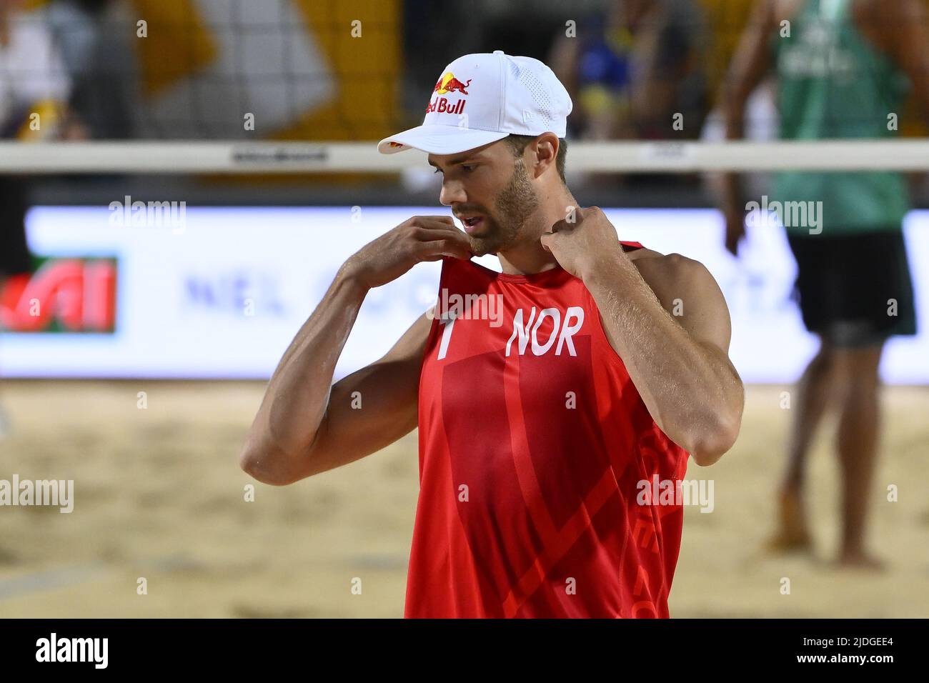 Anders Mol and Christian Sorum (NOR) vs Renato and Vitor Felipe (BRA ...