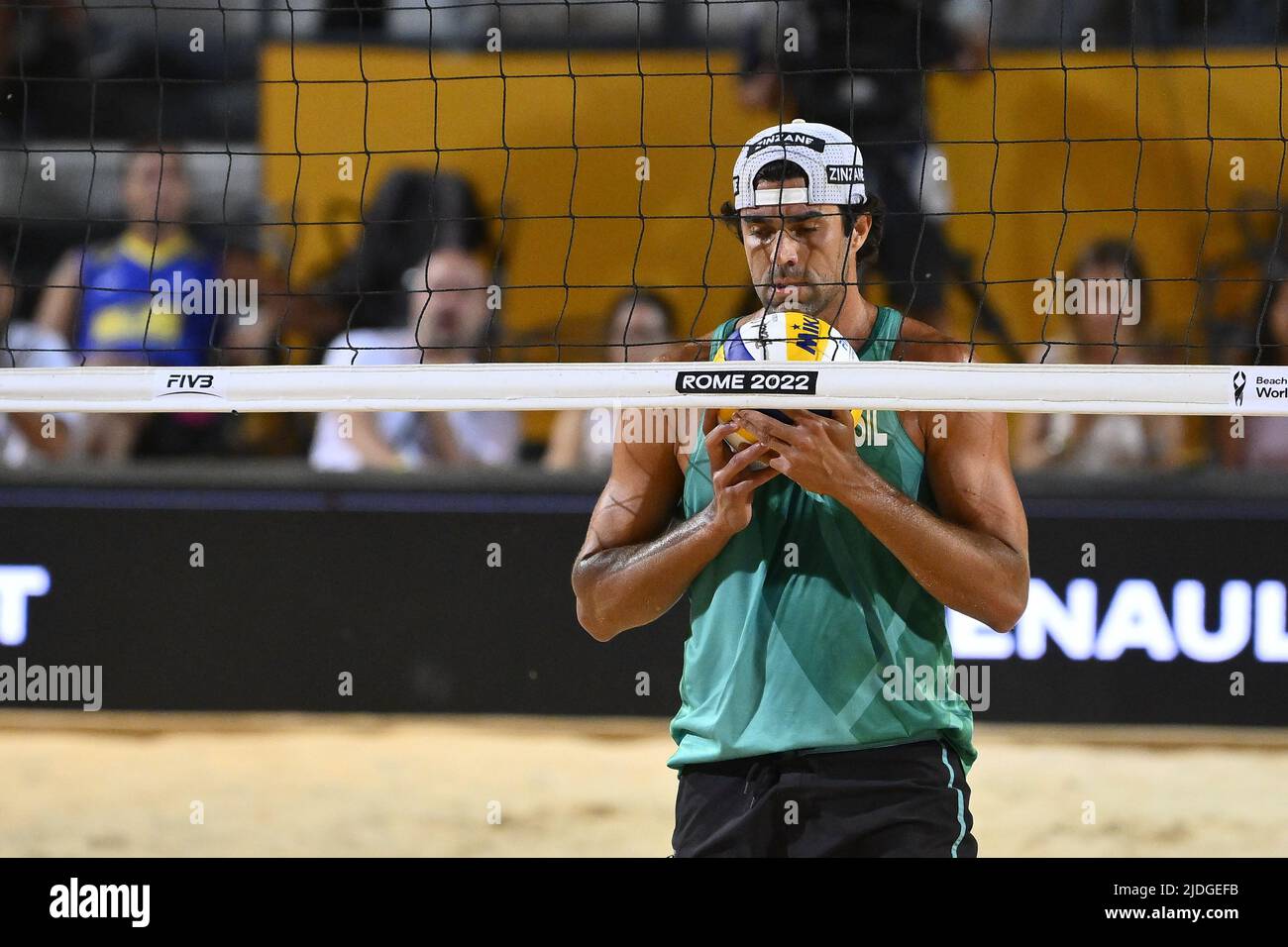 Anders Mol and Christian Sorum (NOR) vs Renato and Vitor Felipe (BRA ...