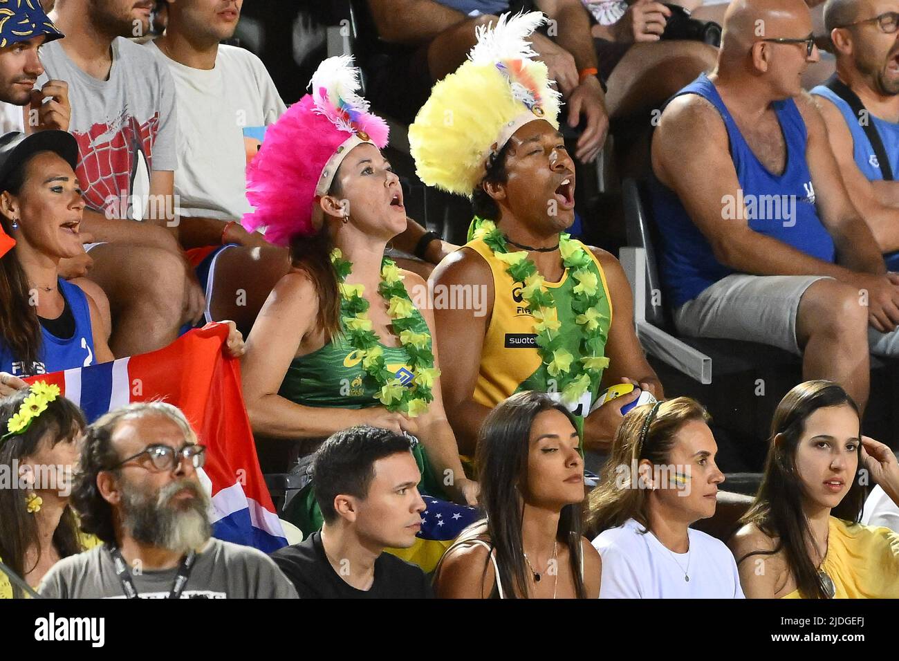 Anders Mol and Christian Sorum (NOR) vs Renato and Vitor Felipe (BRA ...