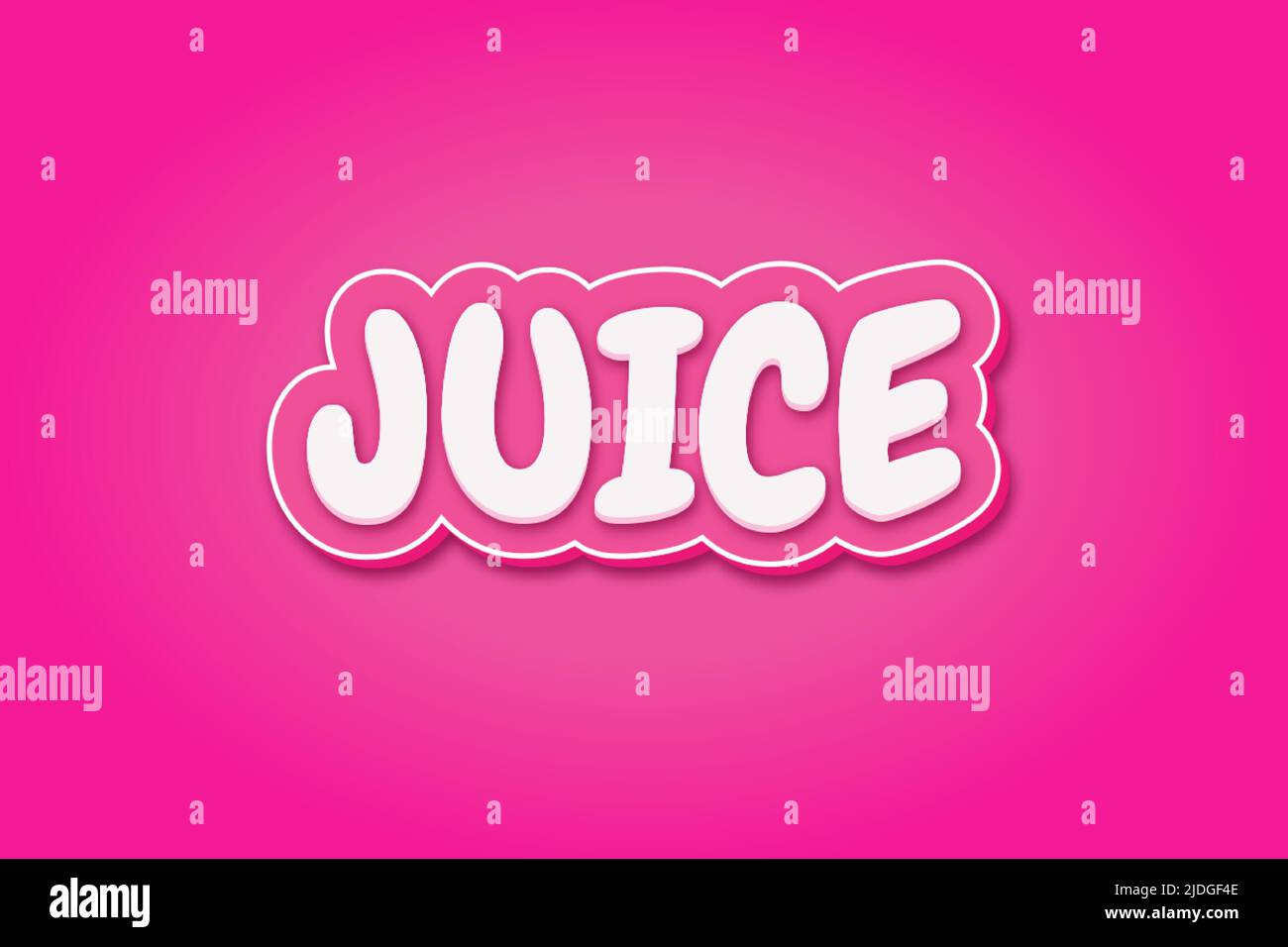 Editable text effects Juice , words and font can be changed Stock ...