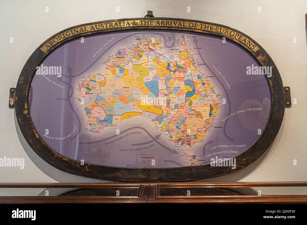 21 June 2022: A map of the Aboriginal Australia and the Arrival of the ...