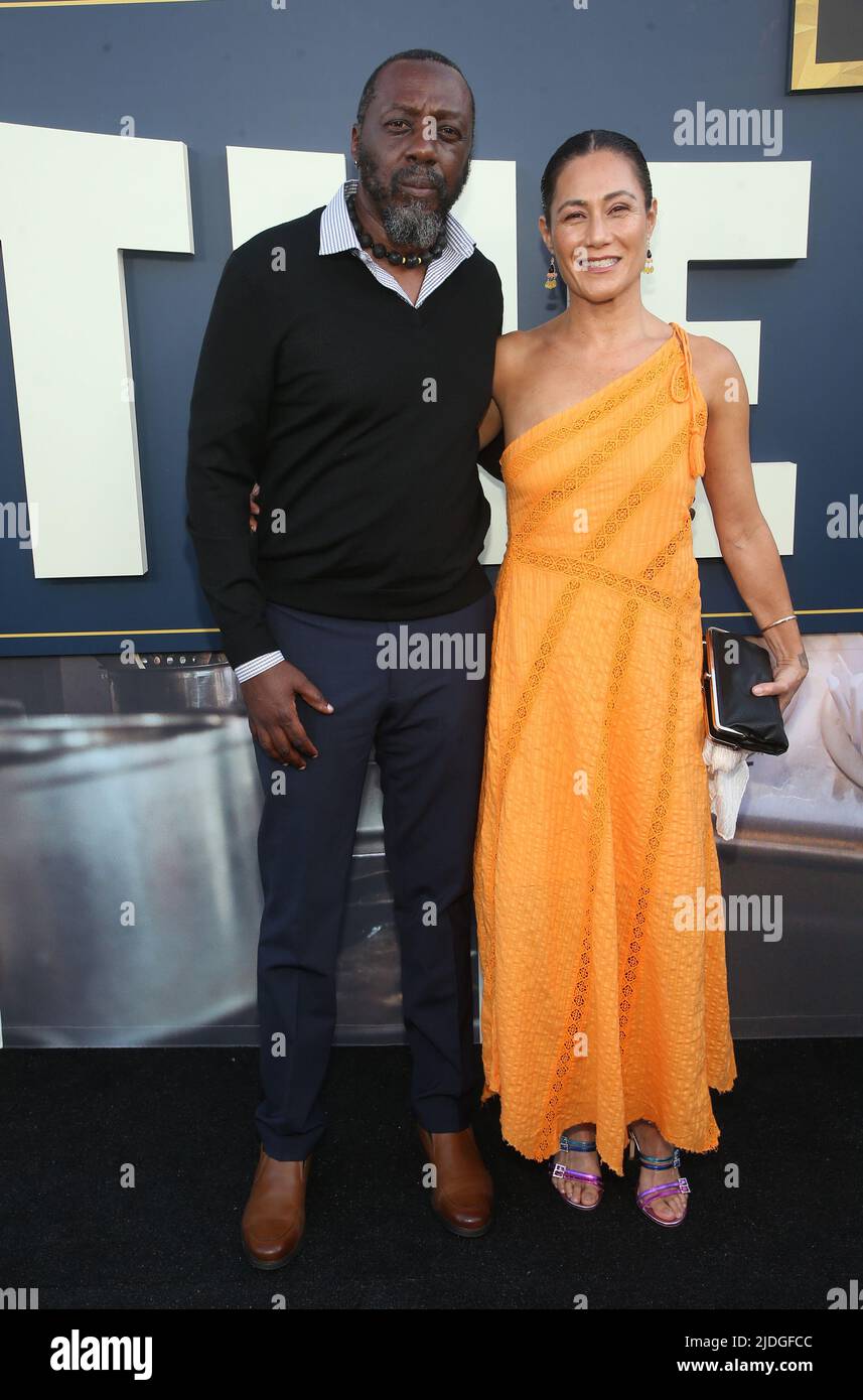 20 June 2022 - Los Angeles, California - Edwin Lee Gibson, Dina Pascua ...