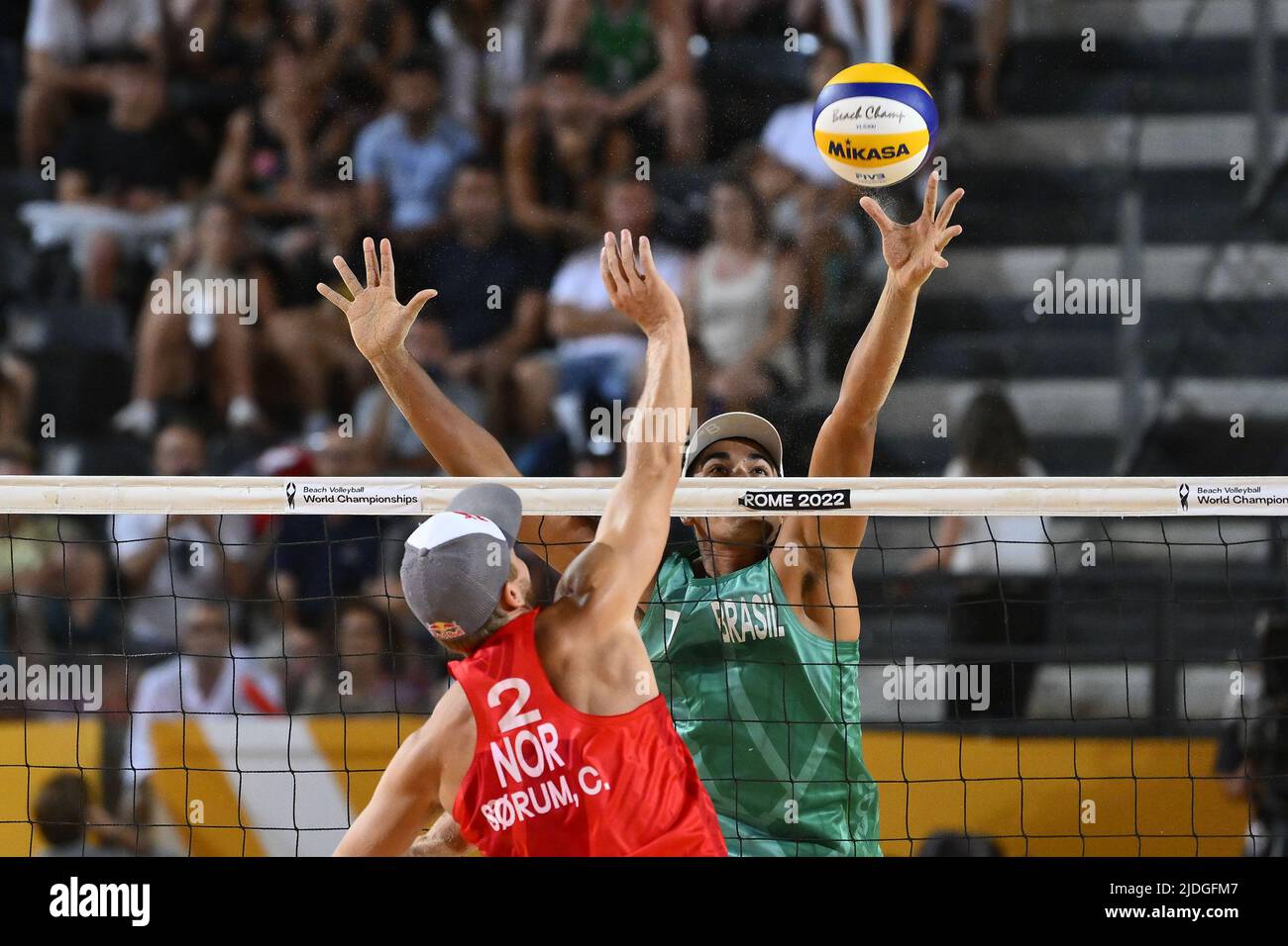 June 19, 2022, Rome, Italy: Anders Mol and Christian Sorum (NOR) vs ...