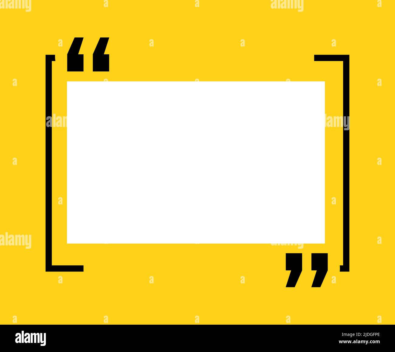 Quote box frames set. Textbox frame design template Stock Vector Image ...