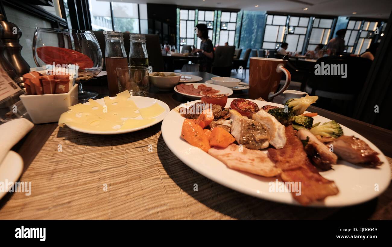 Cold meat cheese buffet hi-res stock photography and images - Alamy