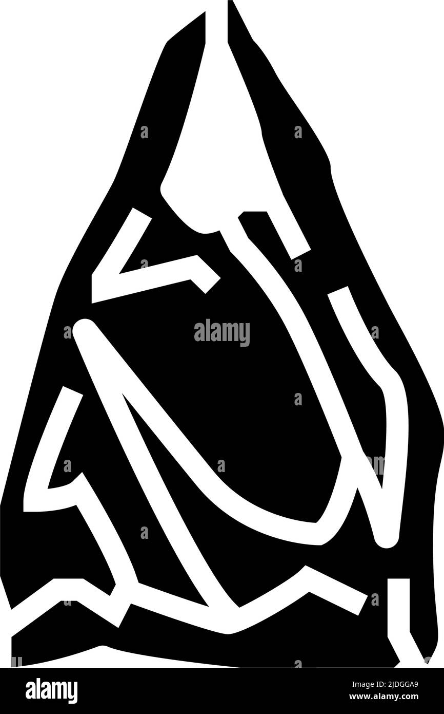 plastic bag glyph icon vector illustration Stock Vector Image & Art - Alamy