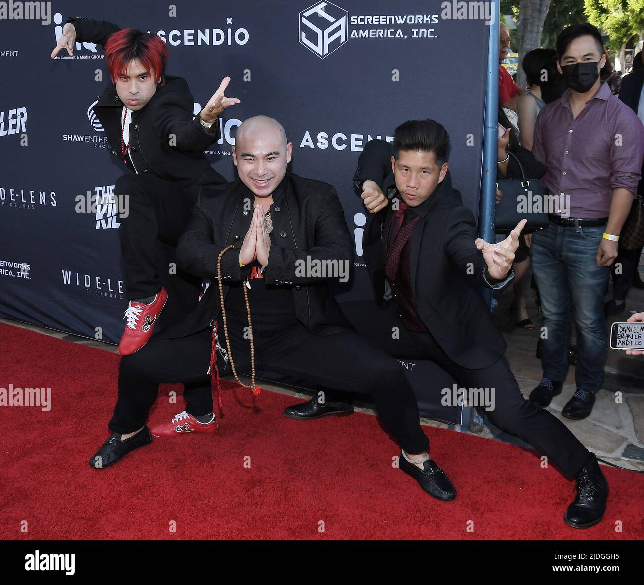 Westwood, CA , June 20, 2022. (L-R) Andy Le, Brian Le and Daniel Mah ...