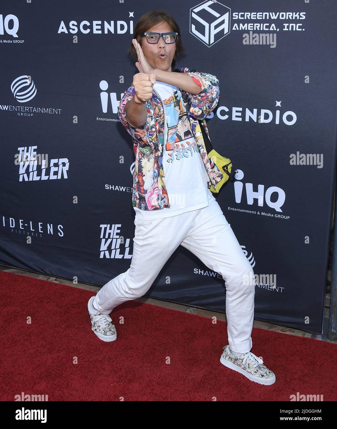 Los Angeles, USA. 20th June, 2022. James Pax arrives at THE KILLER Los ...