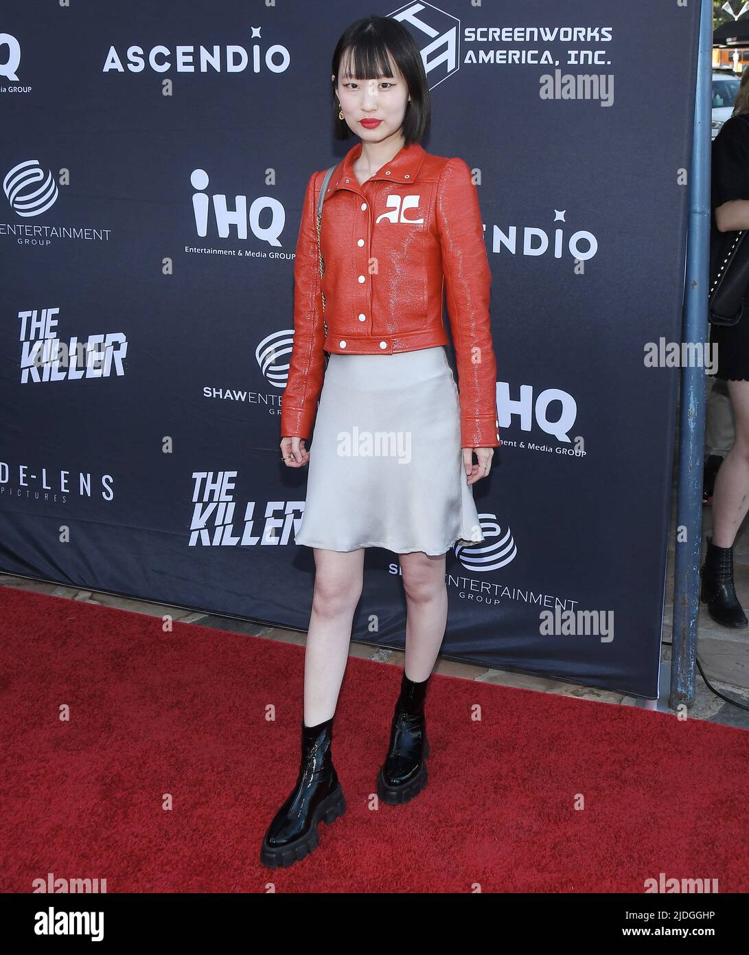 Westwood, CA , June 20, 2022. Ran Wei arrives at THE KILLER Los Angeles ...