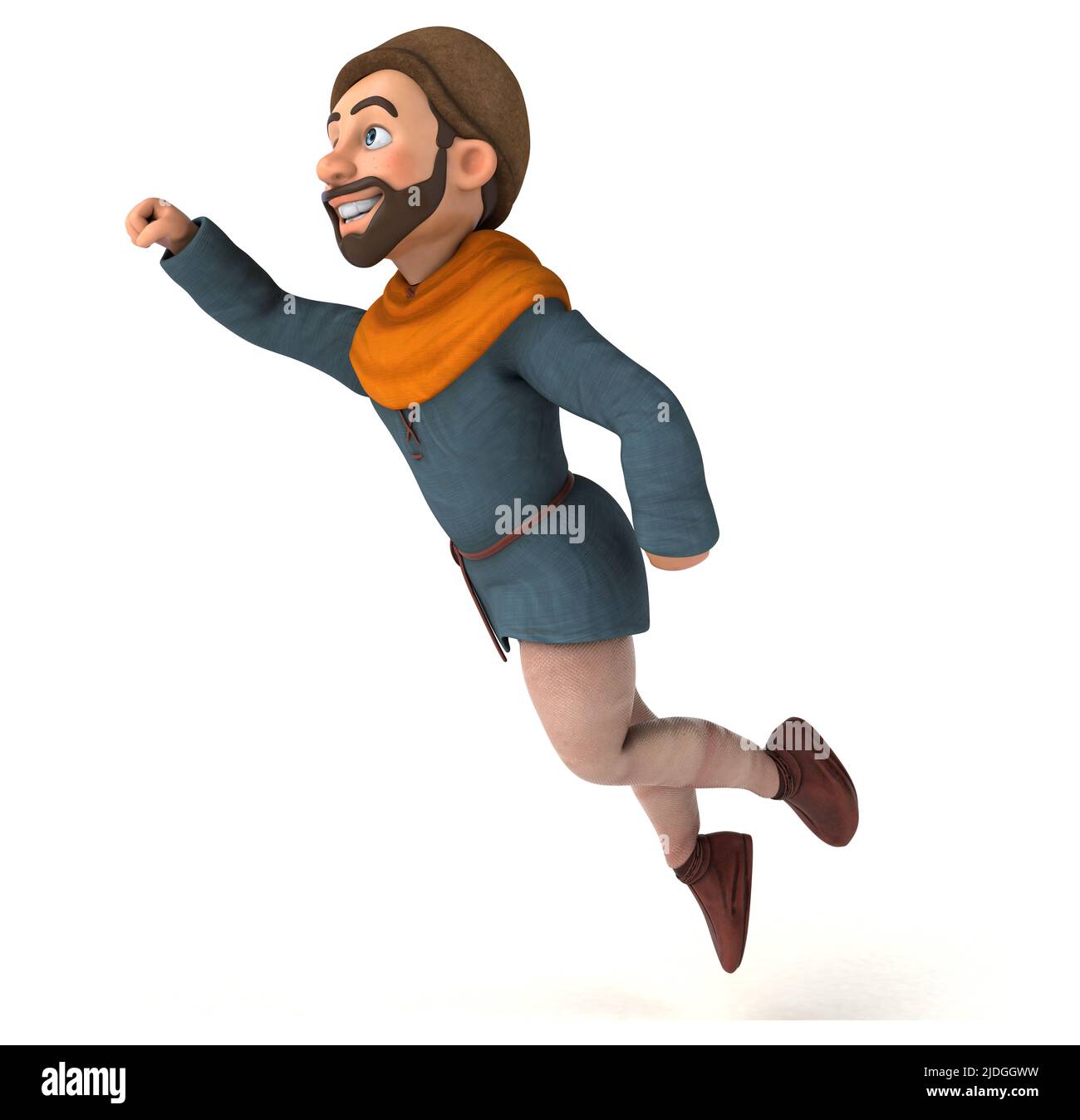 Medieval french citizen Cut Out Stock Images & Pictures - Alamy