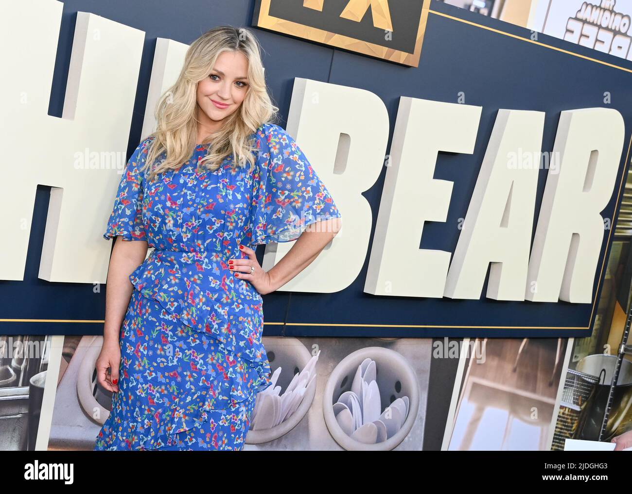 20 June 2022 - Los Angeles, California - Abby Elliott. FX's "The Bear ...